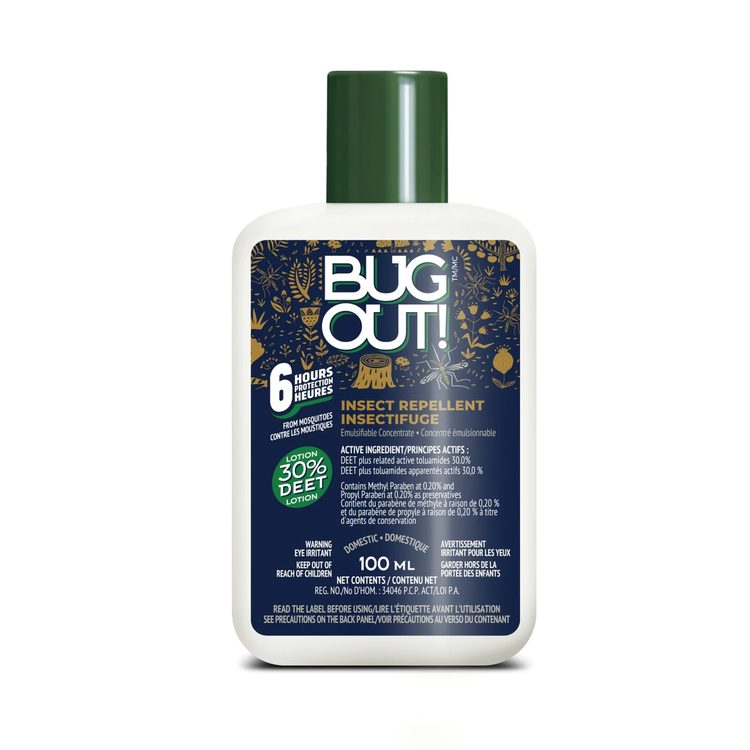BUG OUT INSECTIFUGE CREME 100ML 30% DEET - Pavillon Chasse et Pêche
