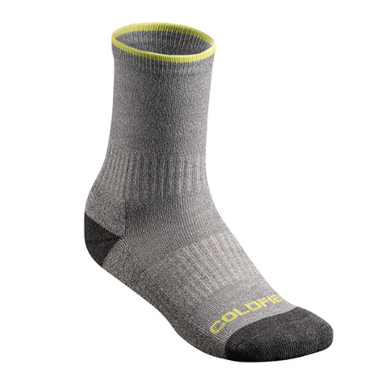 COLDFIELD HIKE BAS ‘CREW MTX’ HOMME GRIS/JAUNE - Pavillon Chasse et Pêche