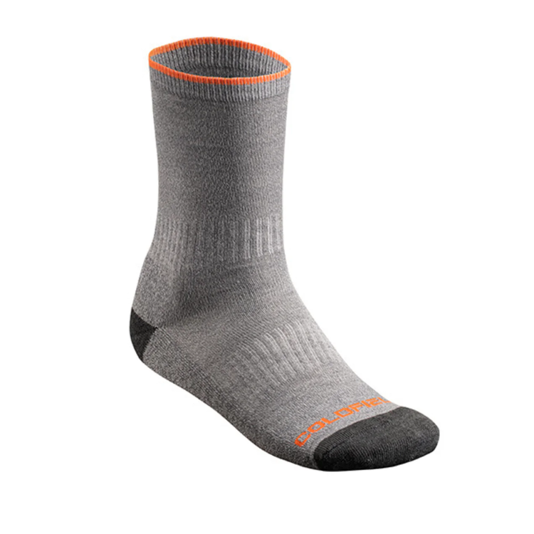COLDFIELD HIKE BAS ‘CREW MTX’ HOMME GRIS/ORANGE (L) - Pavillon Chasse ...